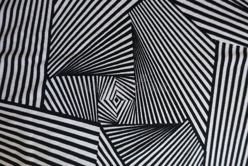 Modern Geometric Print on Fabric Stock Image - Image of elegance, print ...