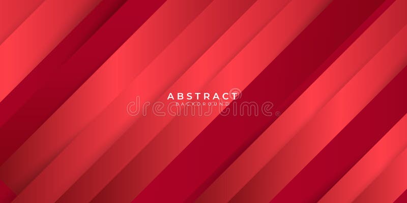 Modern Geometric Red Background. Technology Multi Shape Overlap ...