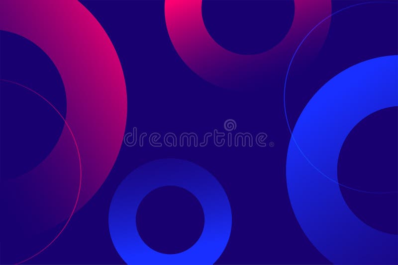 Modern Geometric Round Shape Gradient Backdrop for Presentation Stock ...