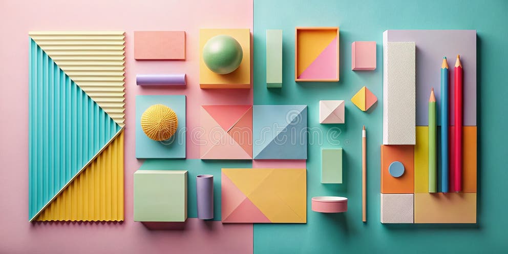 Modern Geometric Shapes Backgrounds a Versatile Collection for Branding ...