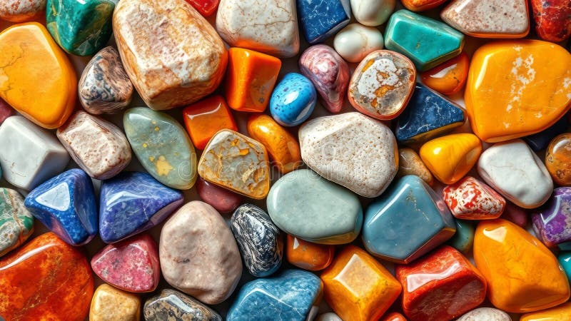 Modern Geometric Stone Pattern Wallpaper Design a Seamless Abstract ...