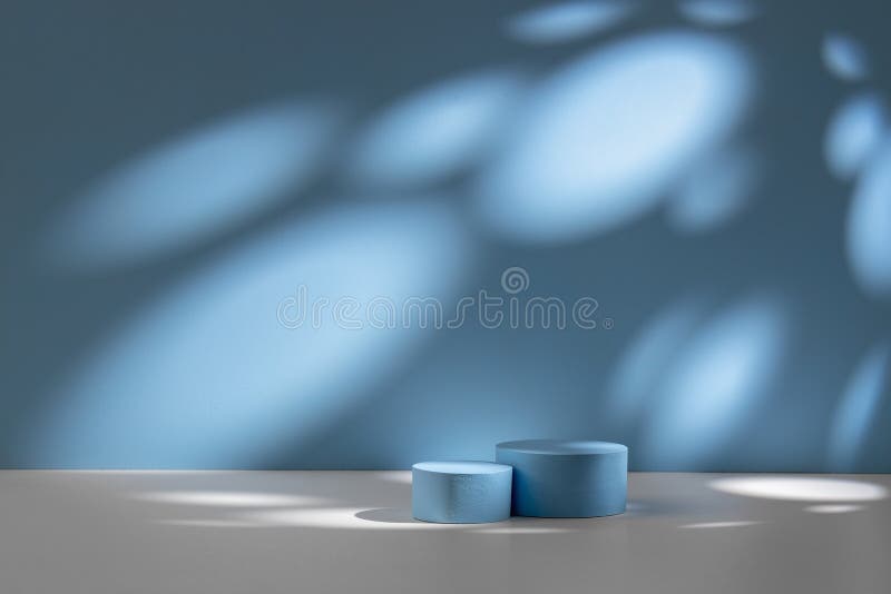 Modern Geometric Style of Showcase for Cosmetics Product Display with ...