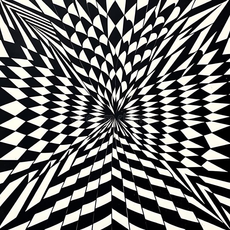 Modern Geometric Triangle Illustration with Fine Details Stock ...