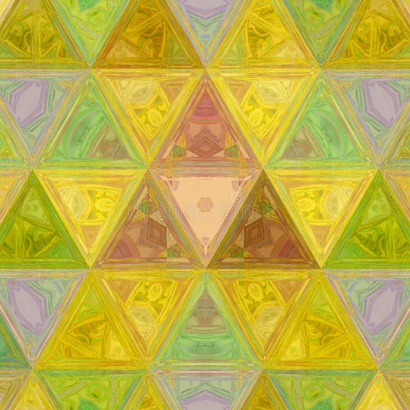 Modern Geometric Triangles Texture. Mosaic Colorful Grid Stock ...