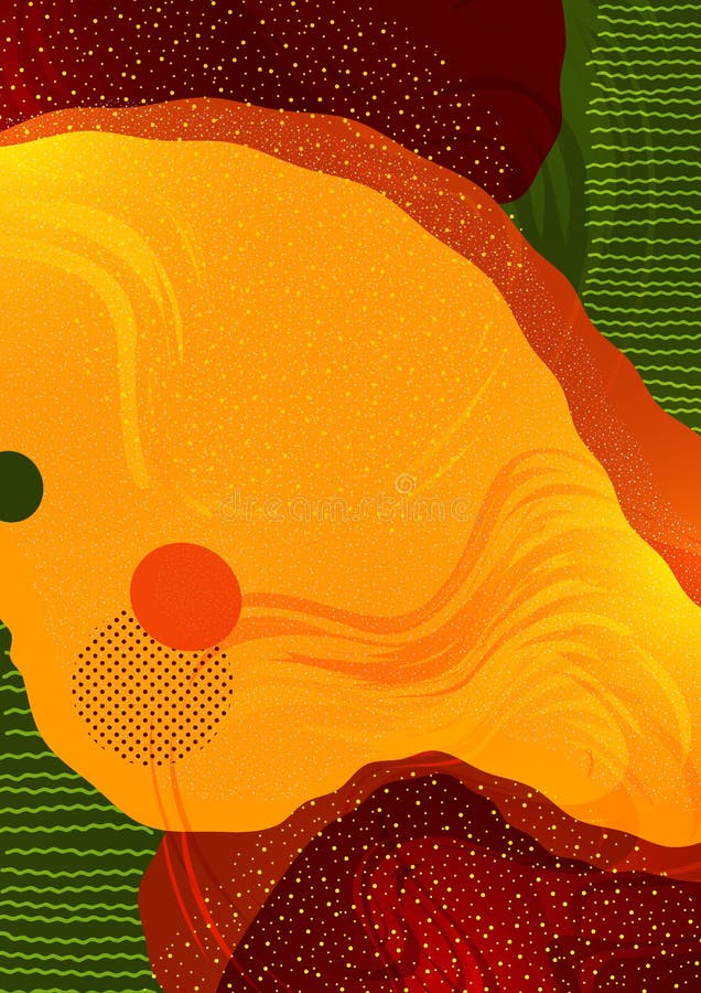 Modern Geometric Wave Pattern Background, Dynamic Fluid Shapes ...