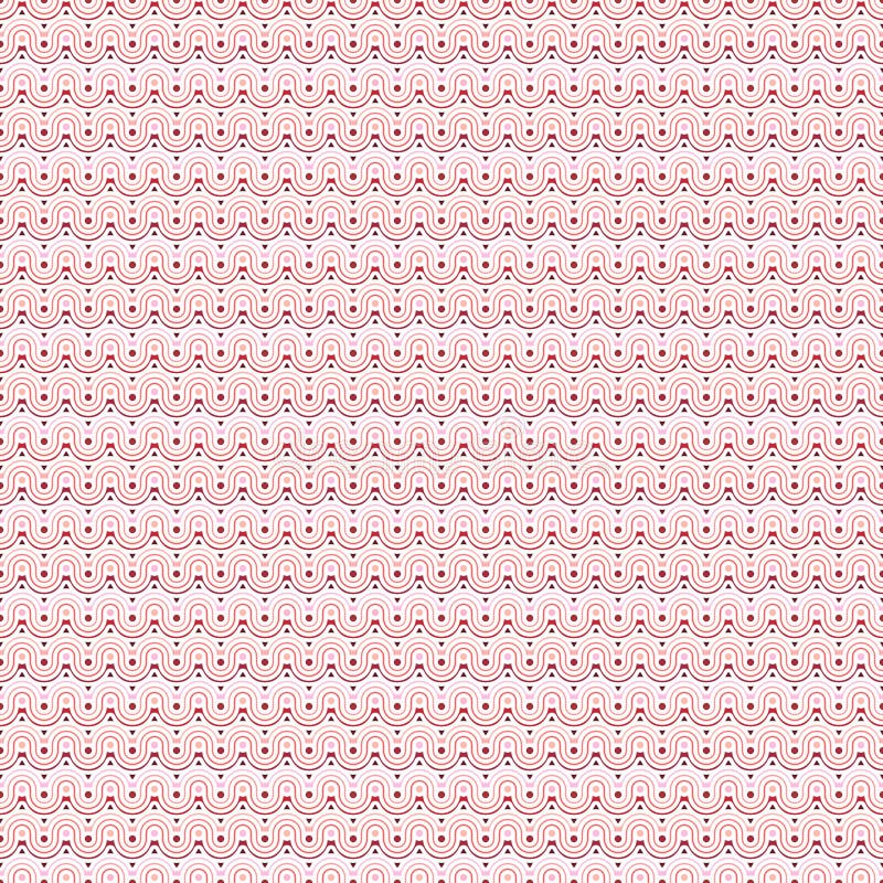 Modern Geometric Wavy Linear Pattern Light Delicate Abstract ...