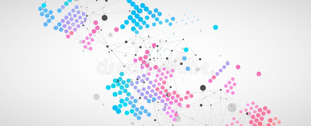 Modern Geometrical Circle Abstract Background. Geometric Pattern in ...