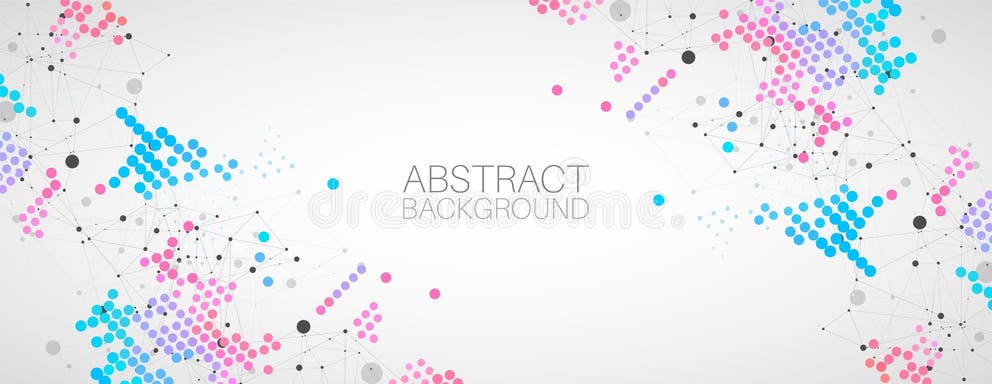 Modern Geometrical Circle Abstract Background. Geometric Pattern in ...