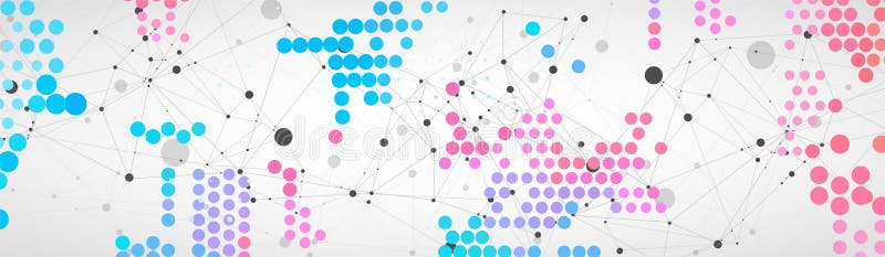 Modern Geometrical Circle Abstract Background. Geometric Pattern in ...