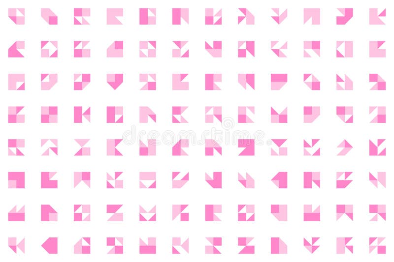 Modern Geometry Composition Artwork with Simple Shapes and Basic Forms ...