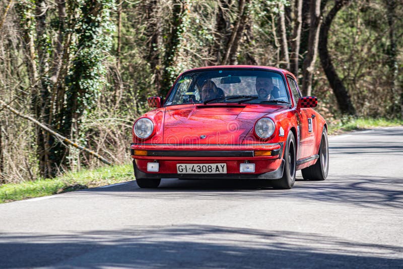 Modern Germany Fast Car Porsche 911 Driving in Race Editorial Photo ...