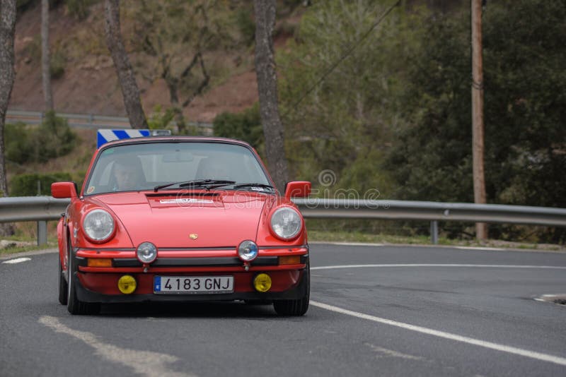 Modern Germany Fast Car Porsche 911 Driving in Race Editorial Stock ...