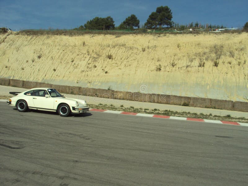 Modern Germany Fast Car Porsche 911 Sc Driving in Race Editorial Stock ...