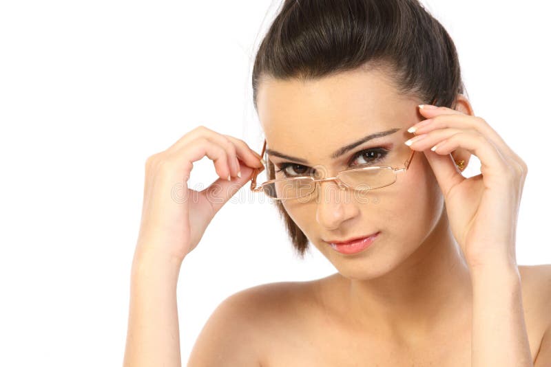 Modern Girl With Specs Stock Images - Image: 14788604