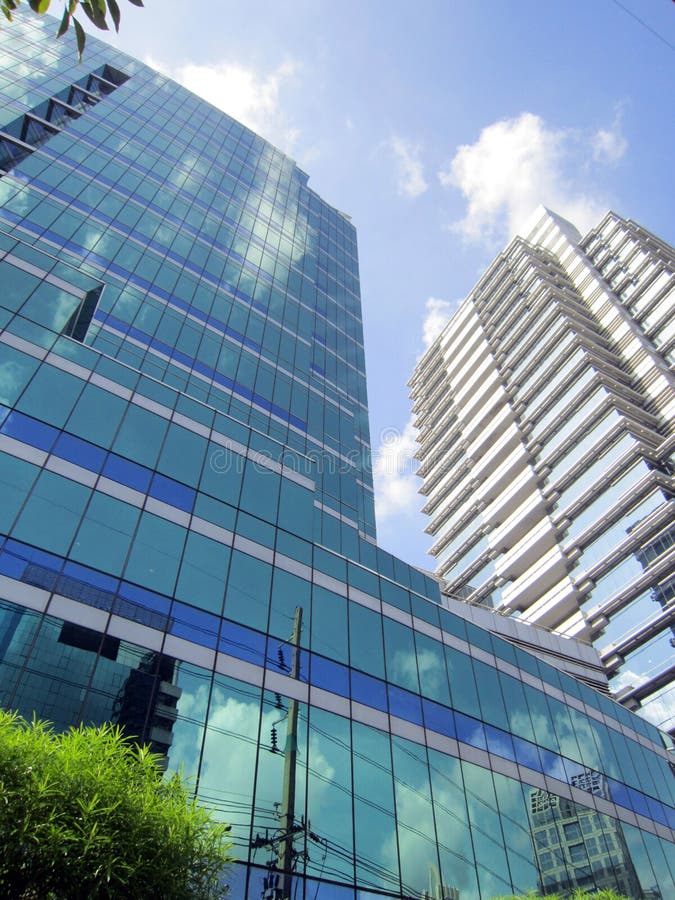 Modern glass building stock photo. Image of center, colours - 32932842