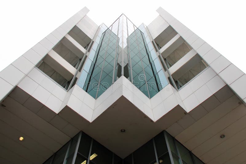 Modern Glass Building in Canberra - Australia Stock Image - Image of ...