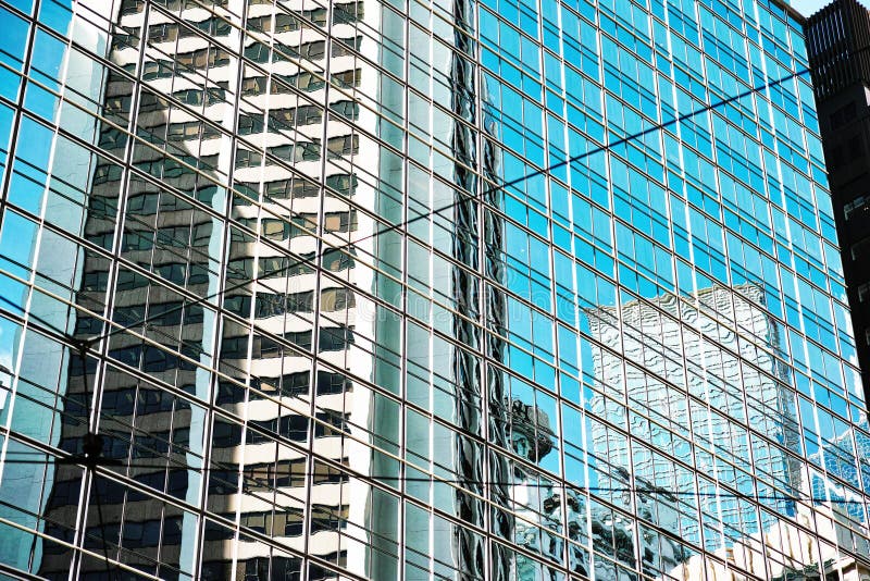 Modern Glass Building at Day Stock Image - Image of bank, concept: 64022051