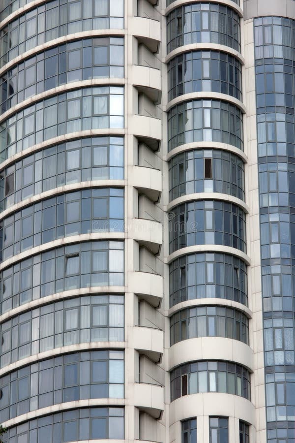 Modern Glass Building Mirror Reflections, Office Buildings Skyscraper ...