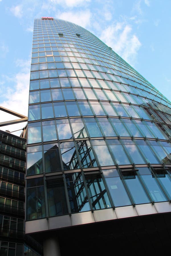 Modern Glass Building at Potsdamer Platz in Berlin - Germany Stock ...