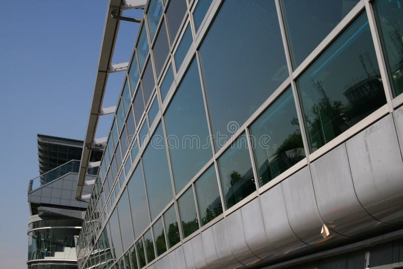 Modern Glass Construction 1 Stock Photo - Image of glass, commercial ...