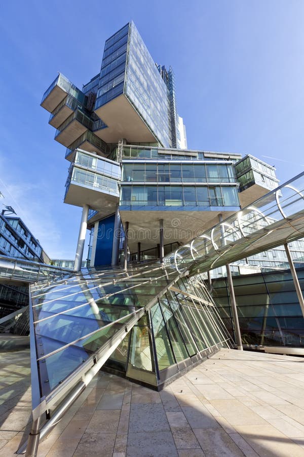 Modern Architecture at Hannover, Germany Stock Image - Image of ...