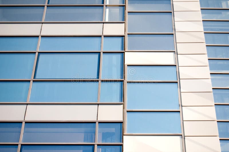 Modern glass facade design stock image. Image of office - 50559745