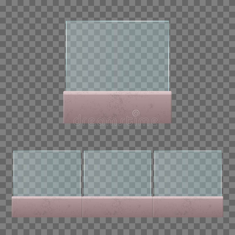 Modern Railing Vector Illustration Stock Vector - Illustration of ...