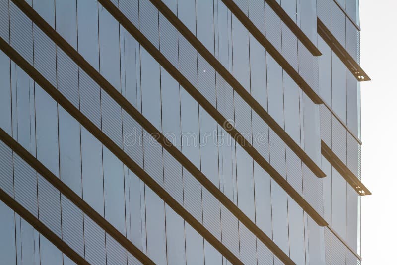 Building Skin FaÃ§ade Modern Style Showing Shading Divide Shade and ...