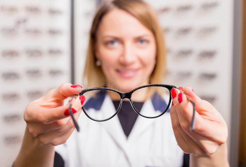 Modern Glasses for Better Vision Stock Photo - Image of optical ...