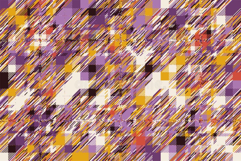 Modern Glitch Background. Color Geometric Abstract Pattern Vector Stock ...