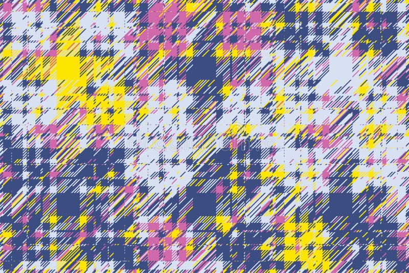 Modern Glitch Background. Color Geometric Abstract Pattern Vector Stock ...