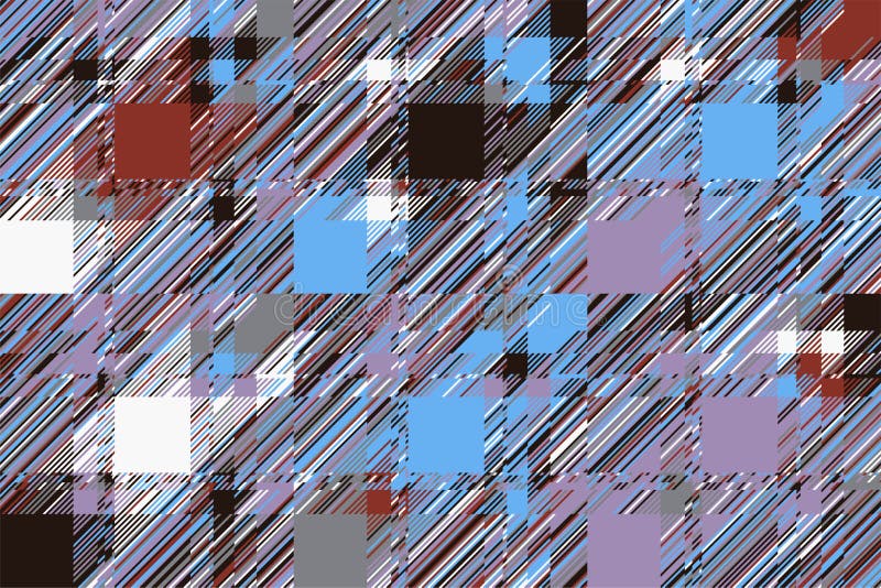 Modern Glitch Background. Color Geometric Abstract Pattern Vector Stock ...