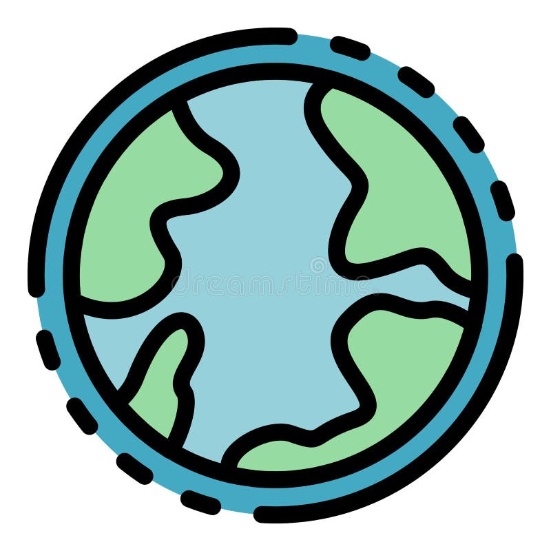 Modern global world map stock vector. Illustration of isolated - 5746679