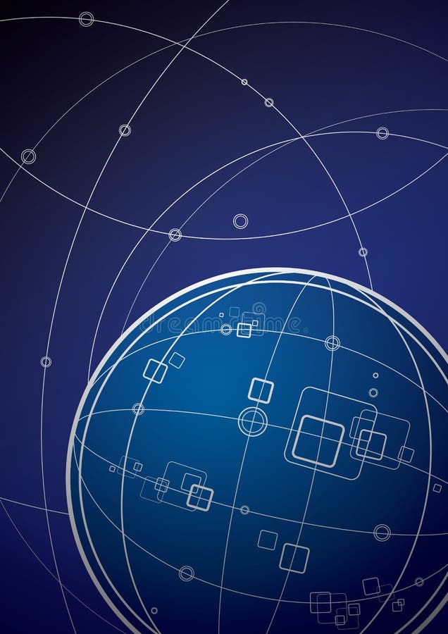 Modern globe design stock vector. Illustration of board - 34847804