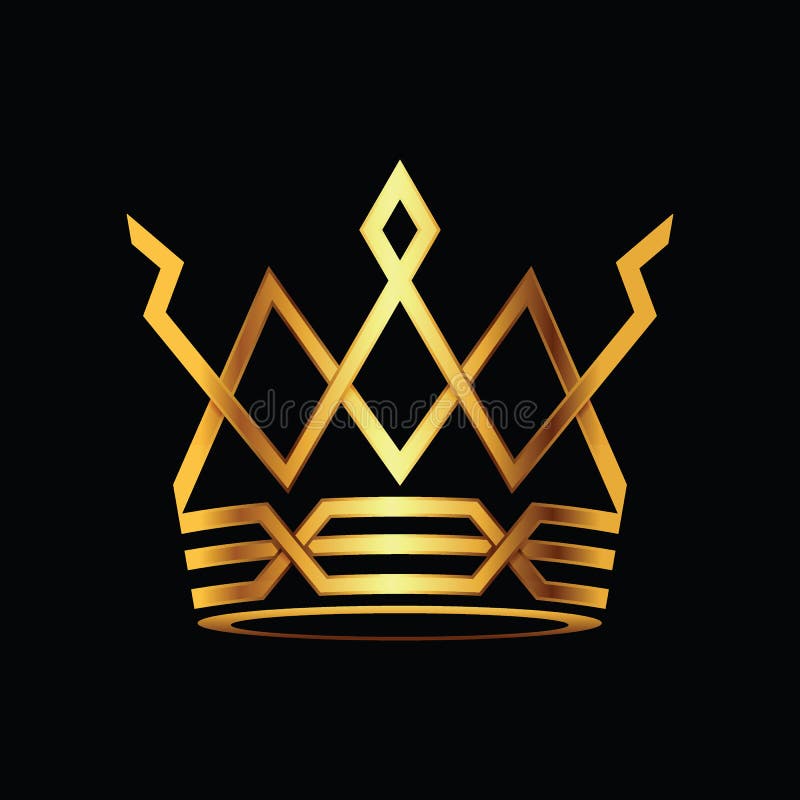 Crown Gold Icon Vector Stock Vector Illustration Of Knight 96493094