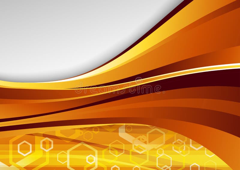 Modern Golden Hi-tech Background Stock Vector - Illustration of ...