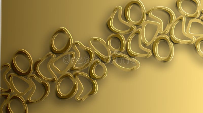 Modern Golden Shadow Bright Background Stock Vector - Illustration of ...