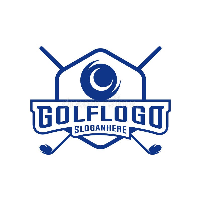 Modern Golf Badge Logo Vector. Golf Club Logo Design Template Stock ...