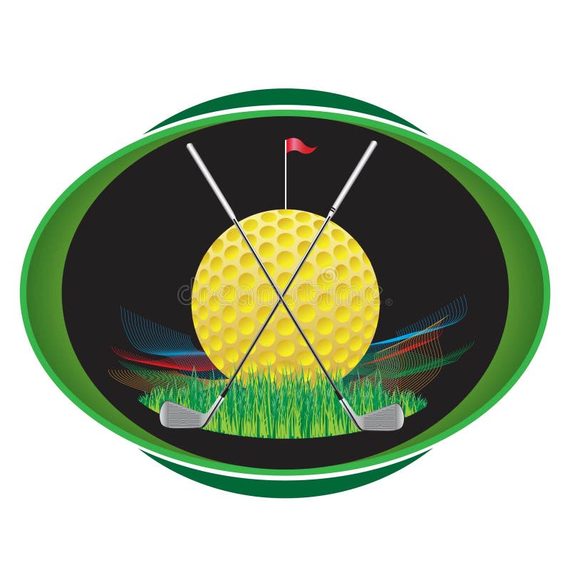 Modern Golf Logo, Golf Club Symbol, Stock Vector - Illustration of ...