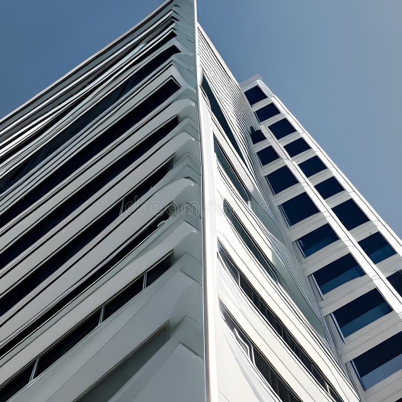 14 a Modern Gothic-style Skyscraper with a Sleek, Minimalist Design and ...