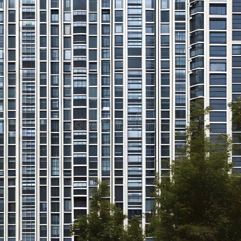 14 a Modern Gothic-style Skyscraper with a Sleek, Minimalist Design and ...