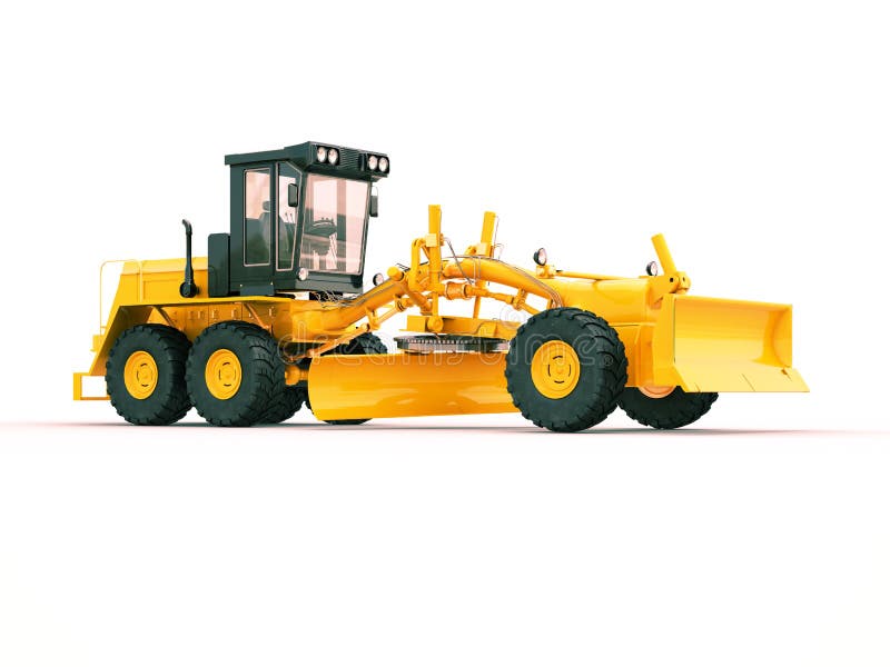 Axle Road Grader Stock Illustrations – 8 Axle Road Grader Stock ...