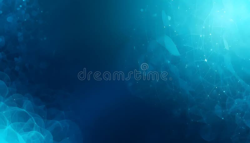Modern Gradient with Deep Blue and Glowing Cyan Hints Stock ...
