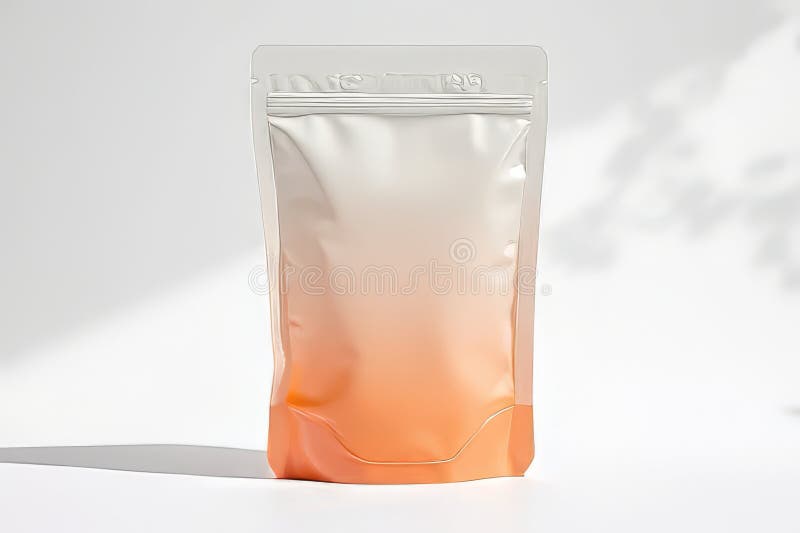 Modern Gradient Pouch Packaging Mockup Showcase Your Brands Identity ...