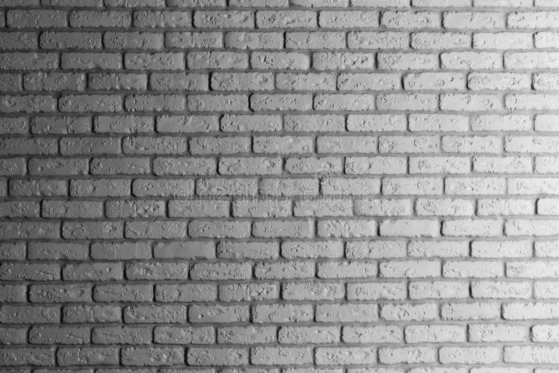 Modern Gradient White Brick Interior Wall Background Stock Image ...