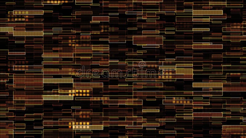 Modern Graphic Background in Orange Design - Random Arrangement of ...