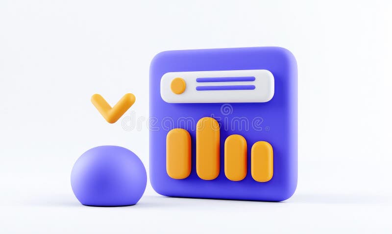 Modern Graphic Design Featuring a Vibrant Data Visualization Icon with ...