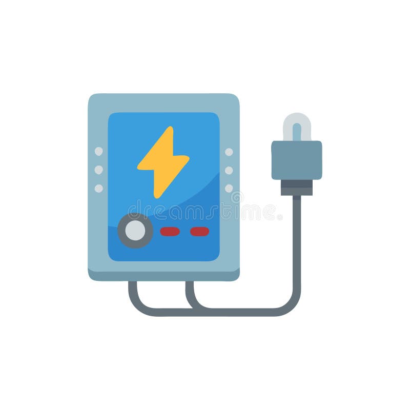 Modern Surge Protection Device Graphic Stock Illustration ...