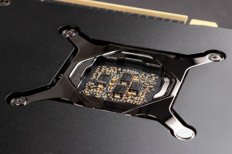 Modern Graphics Card Backplate, Hardware Components for Build PC or ...