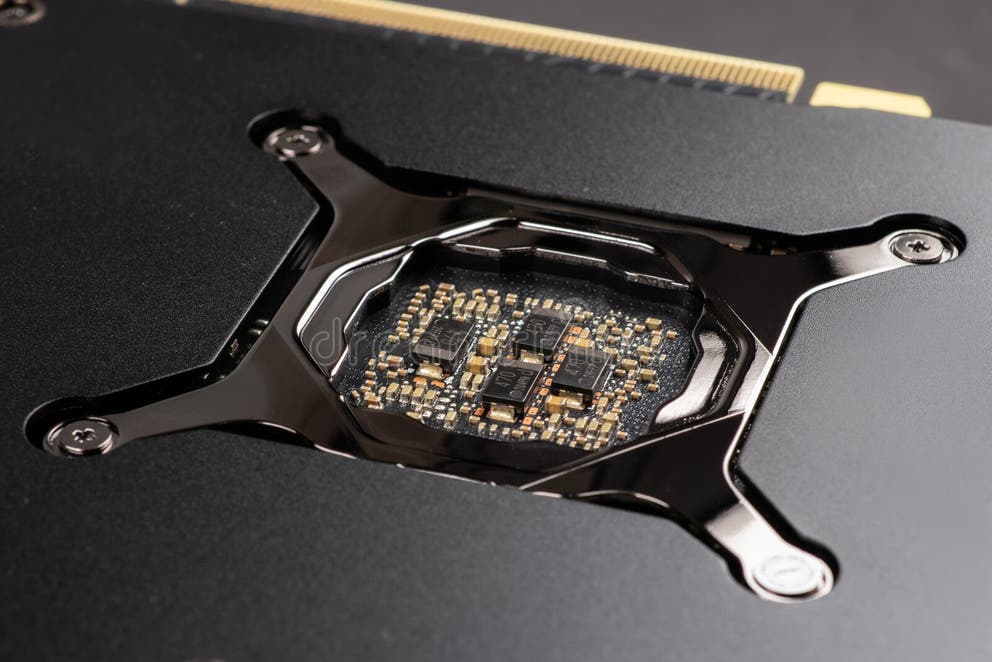 Modern Graphics Card Backplate, Hardware Components for Build PC or ...